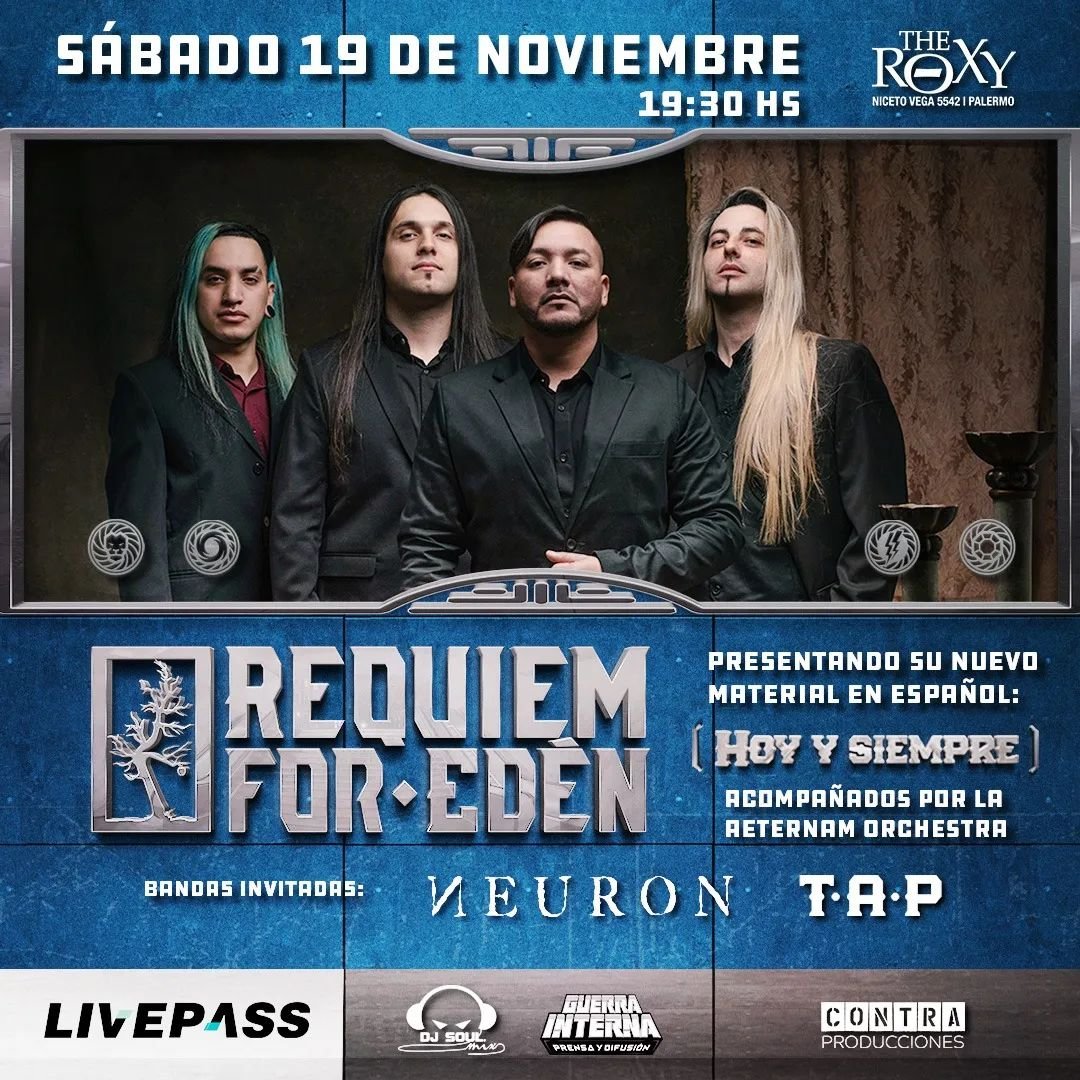 Cartelera | Requiém For Edén lanza nuevo videoclip para cerrar el ciclo ...