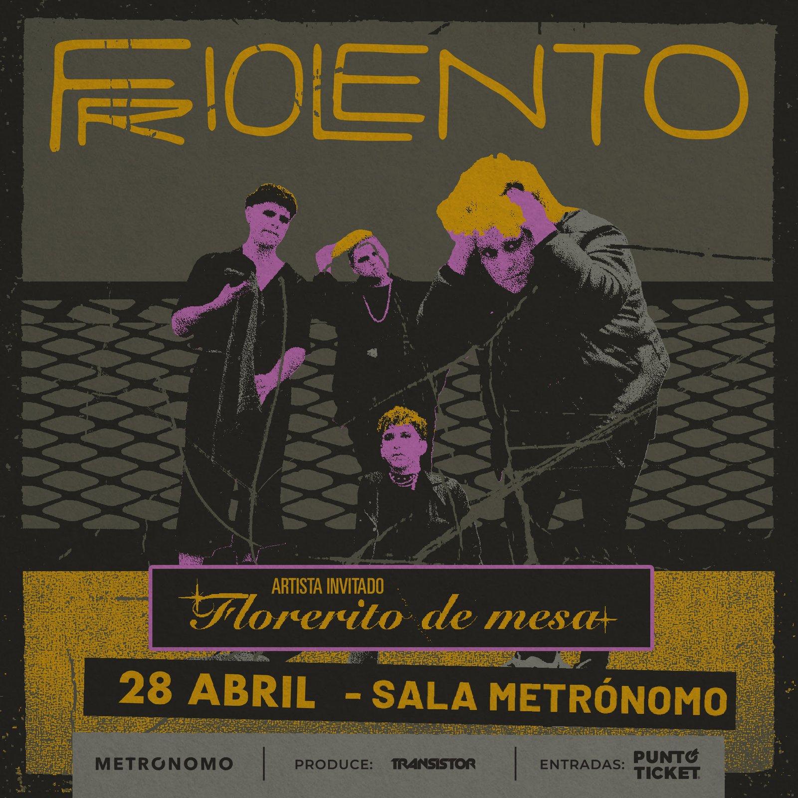Noticias | FRIOLENTO SE PRESENTARÁ EN SALA METRÓNOMO | Rock Legacy Webzine