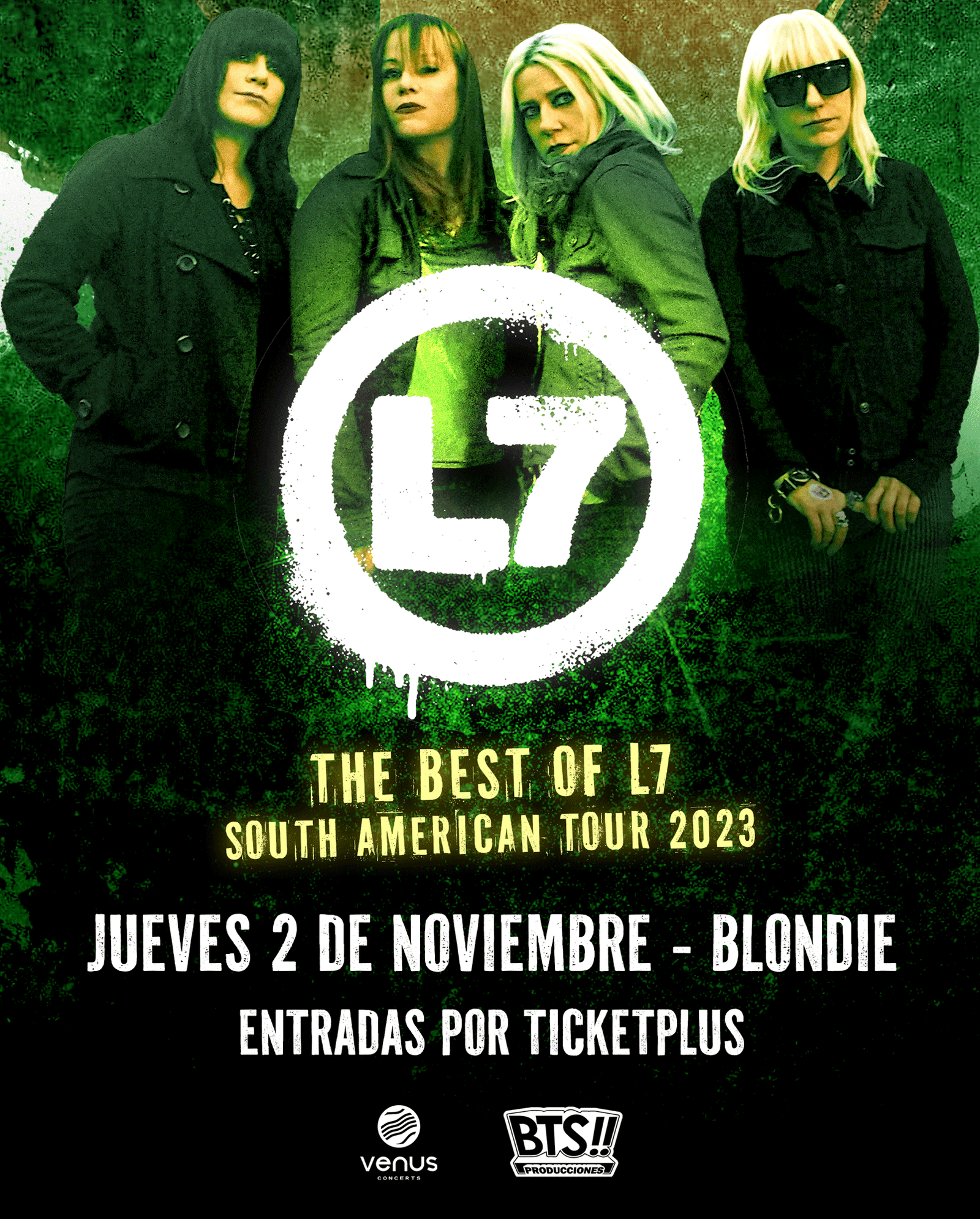 Cartelera | L7 regresa a Chile | Rock Legacy Webzine