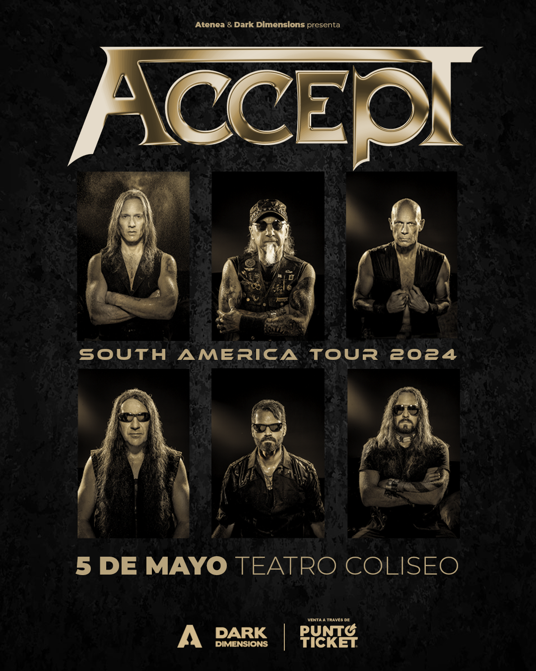 Cartelera | Accept regresa a Chile | Rock Legacy Webzine