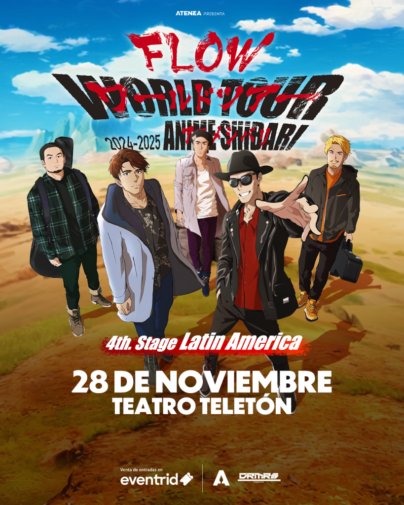 Cartelera | FLow regresa a Chile con su World Tour Anime Shibari 2024 ...