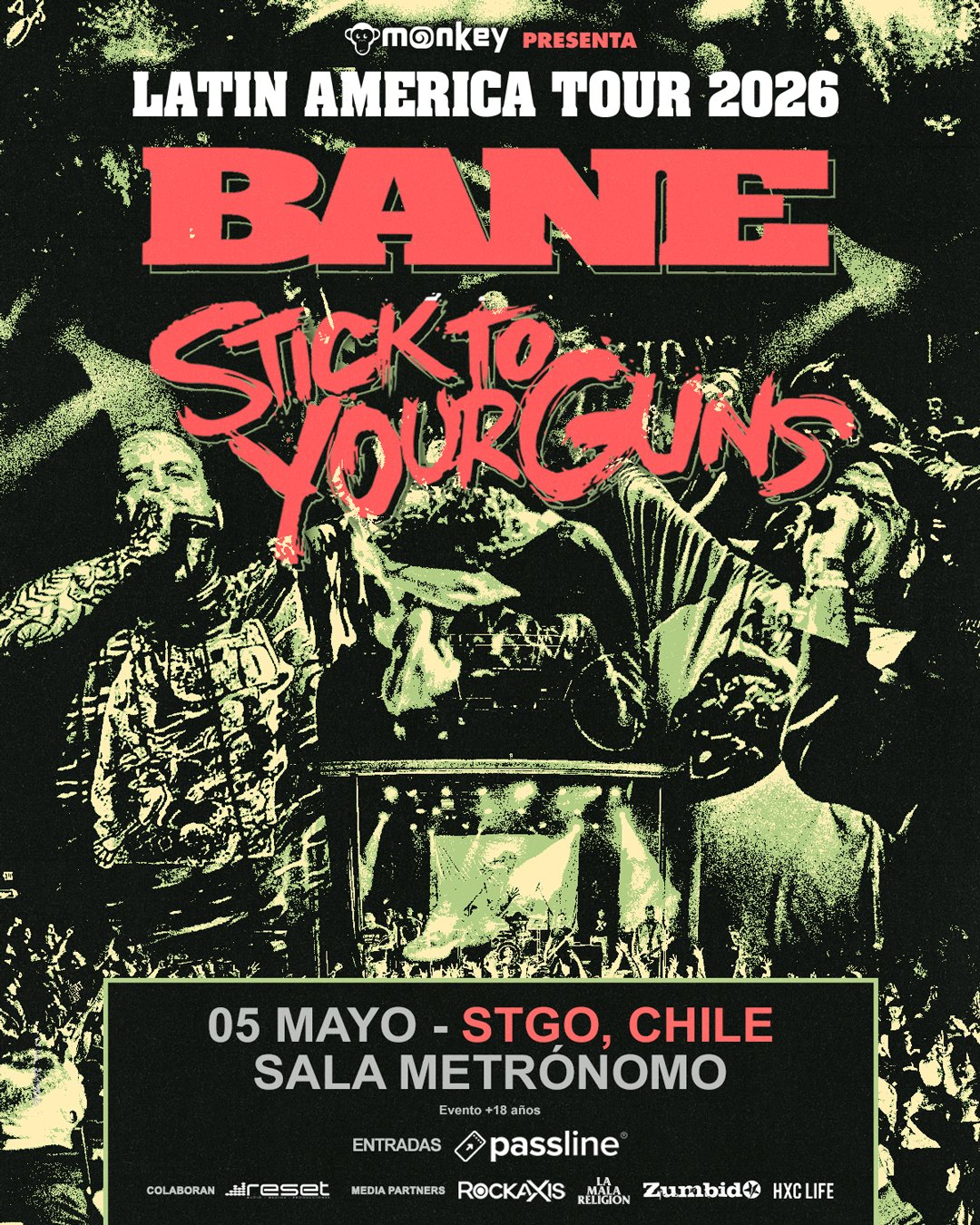 Cartelera | Bane regresa a Chile y trae consigo el debut de Stick To ...