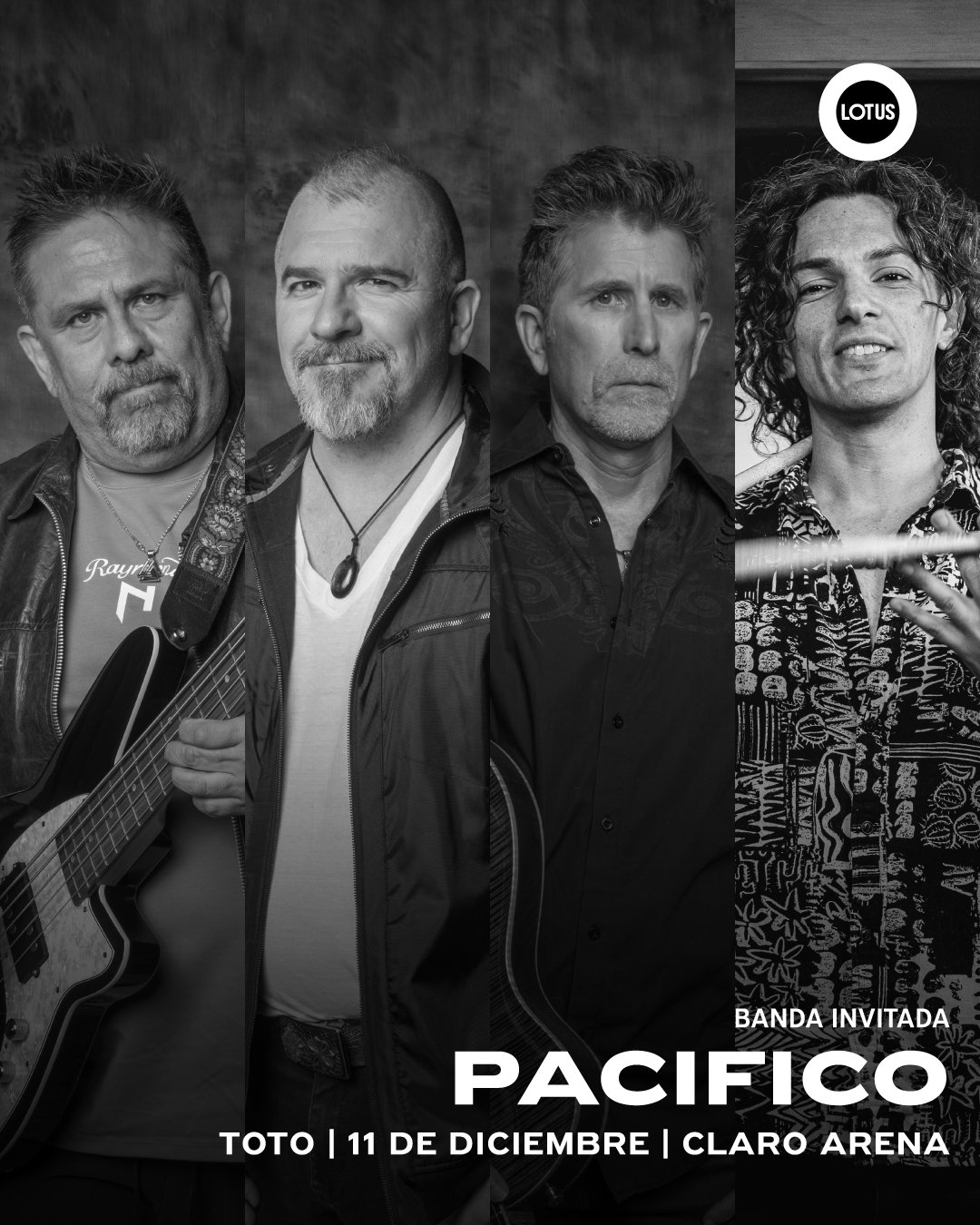 Cartelera | Pacífico confirmado para abrir el show de TOTO y ...